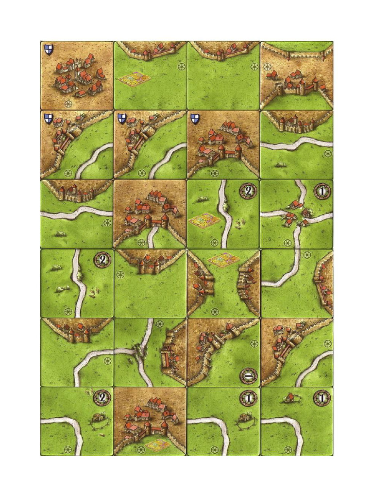 1 Carcassonne Losetas | PDF