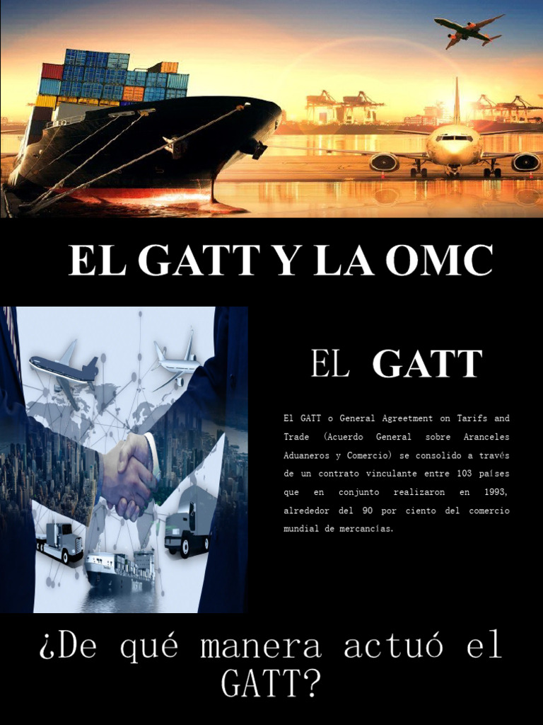 25final-El Gatt y La Omc-diapositivas de Presentación | PDF | Acuerdo ...