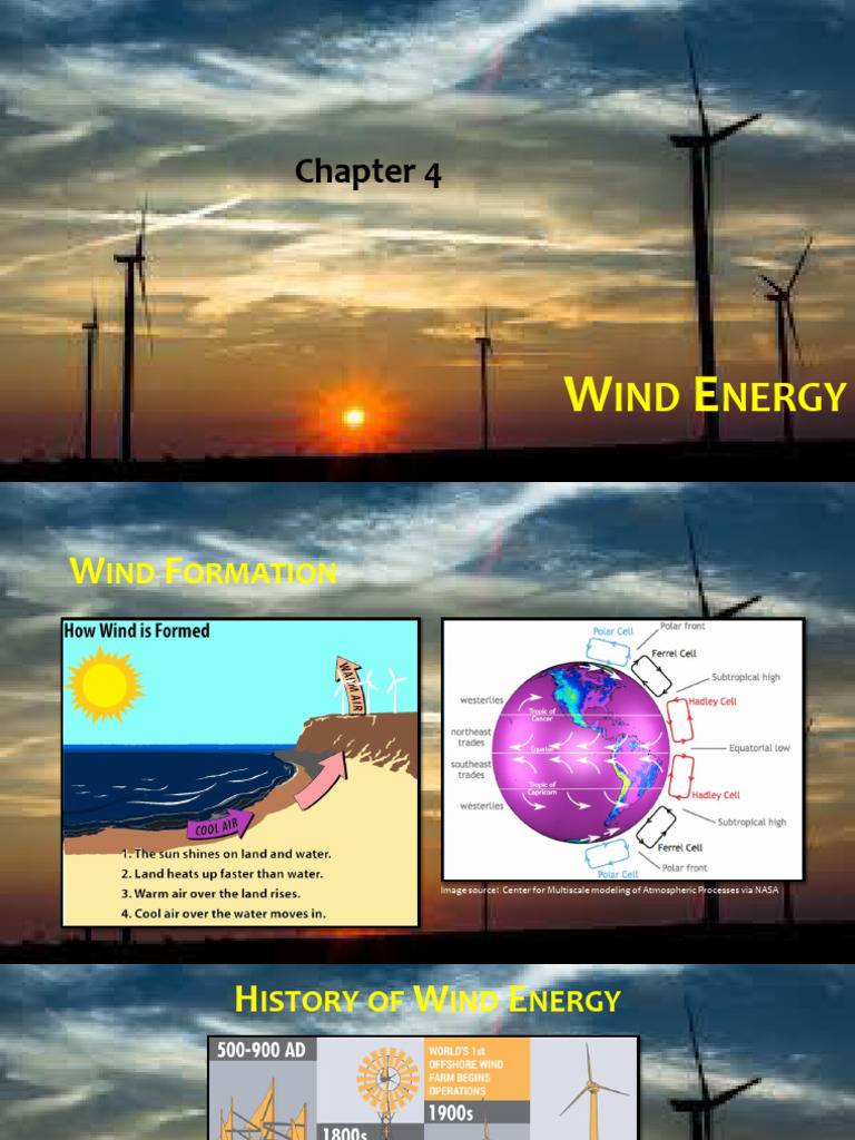 Chapter-4.-Wind-Energy | PDF | Wind Power | Offshore Wind Power