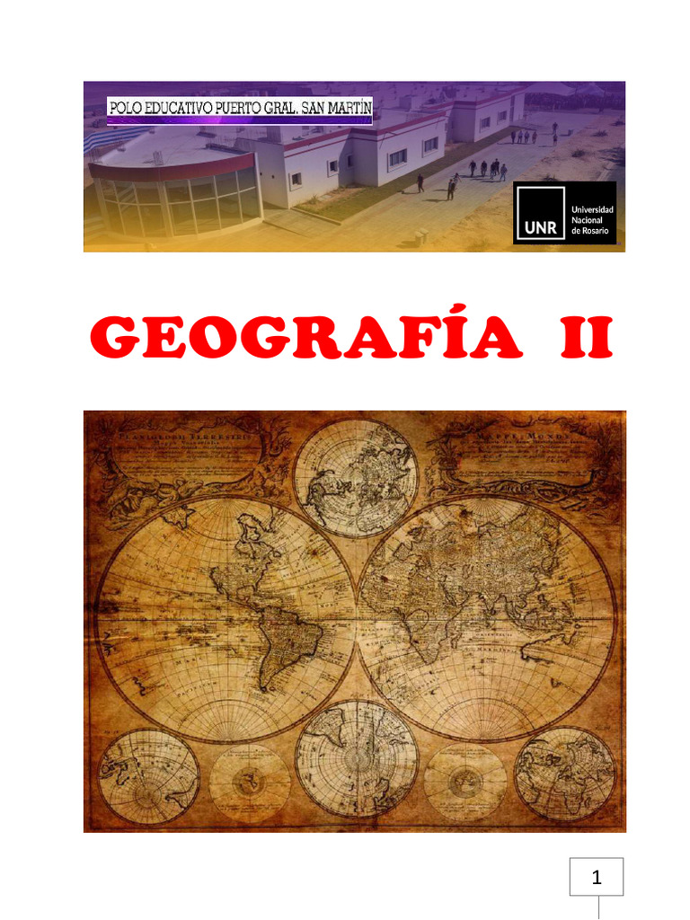 Cuadernillo Geografía 2do POLO | PDF | Europa | Asia