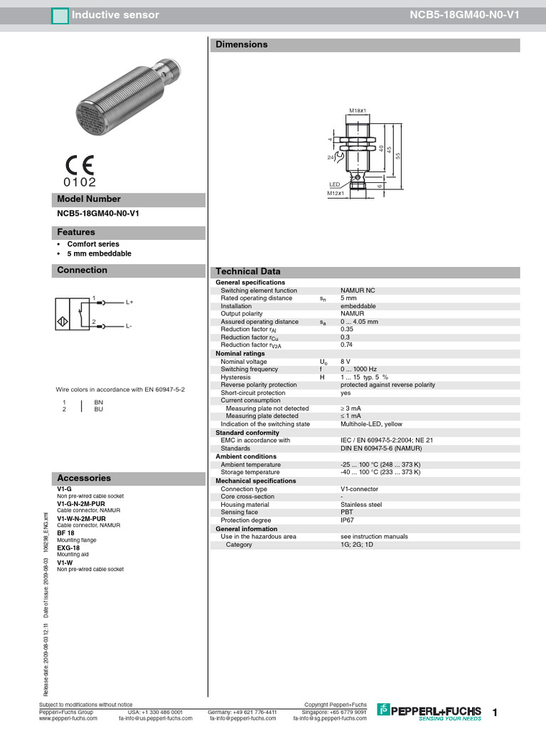 Sensor Pepper Cilindro Bloqueo Alternativa | PDF | Electrical ...