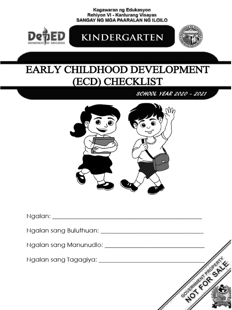ECD Checklist 2 | PDF