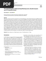 NEWS2 Chart | PDF | Blood Pressure | Pulmonology