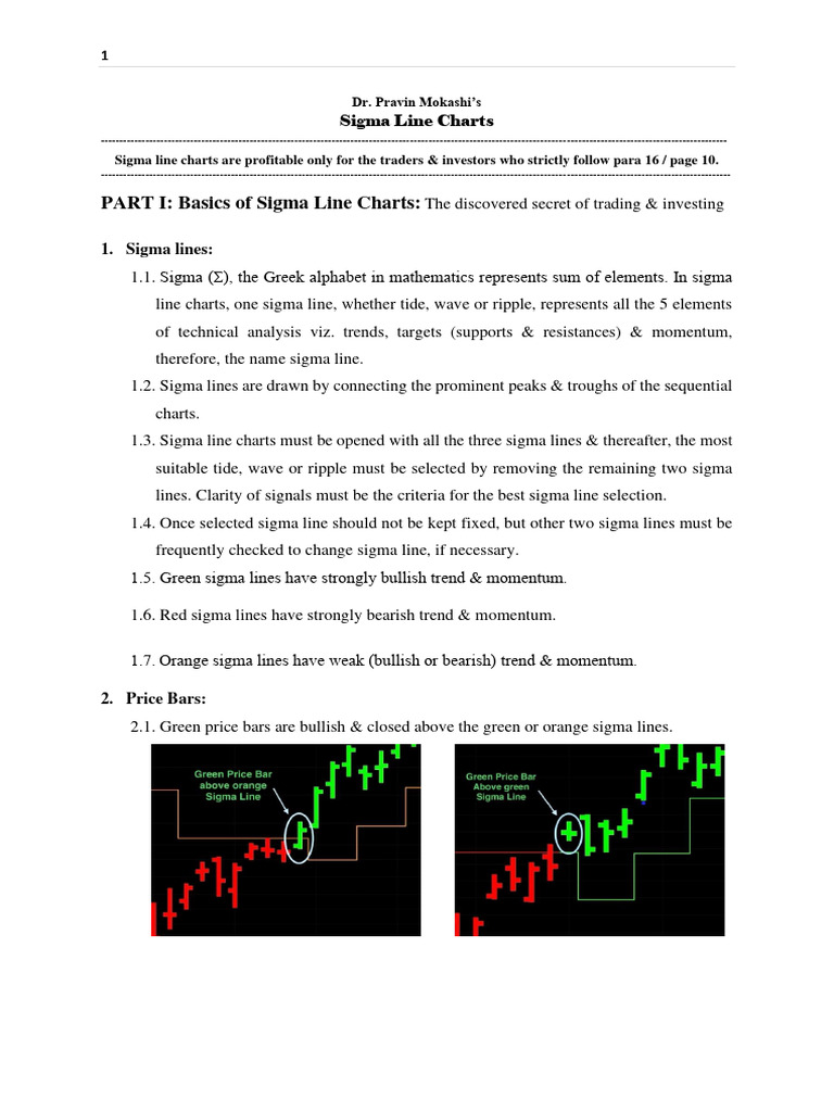 Sigma-Line Charts - Version 1.0 | PDF