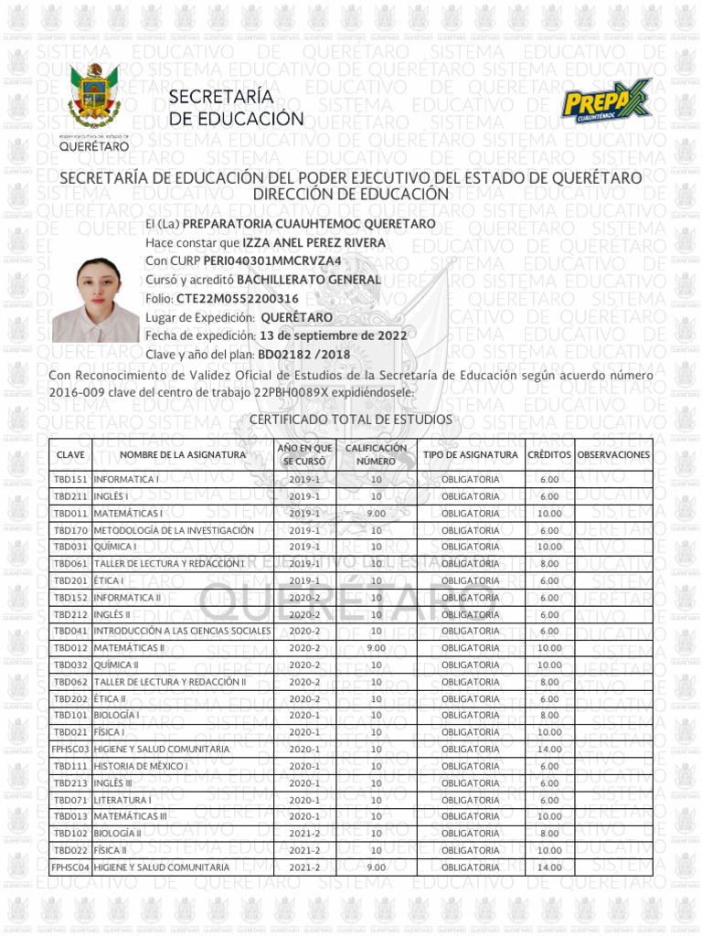 Perez Rivera Izza | PDF