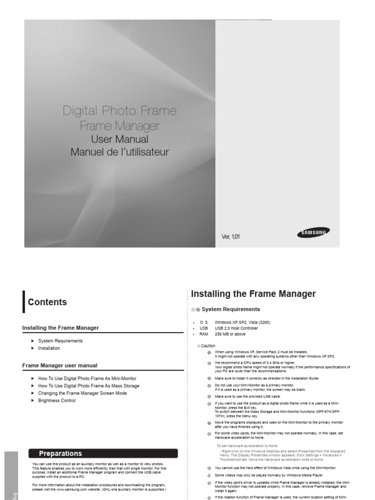FrameManager Installation v1.01 | PDF | Icon (Computing) | Computing