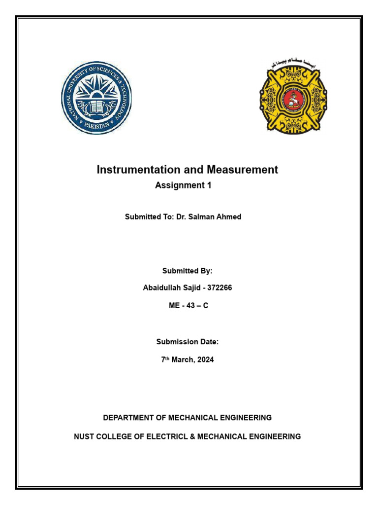 Assignment 1 | PDF | Electromagnetic Interference | Amplifier