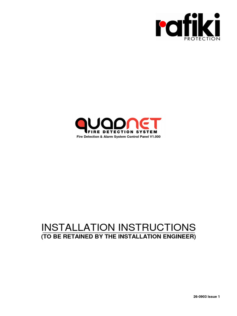 Quadnet Install Guide for Engineers | PDF | Power Supply | Electrical ...