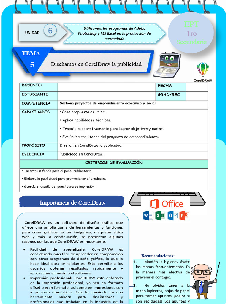 Resuelto Ficha de Actividad Ept 1°-Semana 5 | PDF