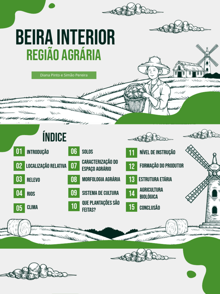 Região Agrária - Beira Interior | PDF | Agricultura