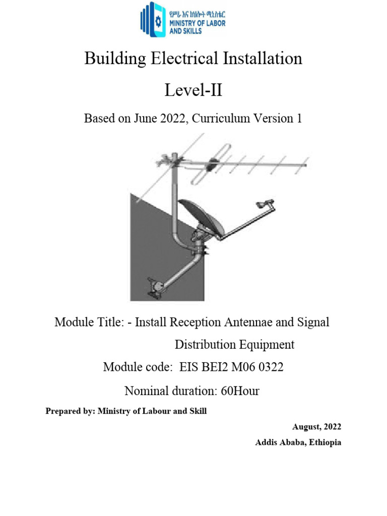 M06 Dish and Antenna | PDF | Occupational Safety And Health | Antenna ...
