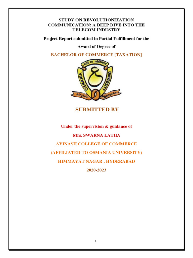 Sanjana Telecome Project | PDF