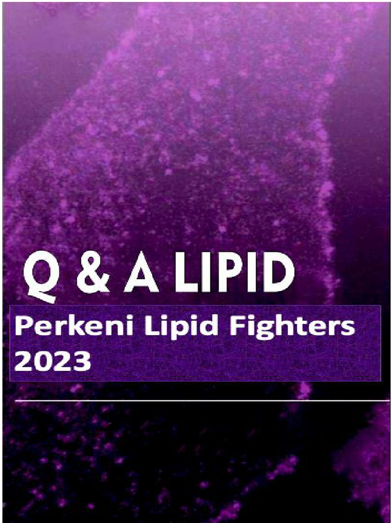 Lipid | PDF | Gaya Hidup