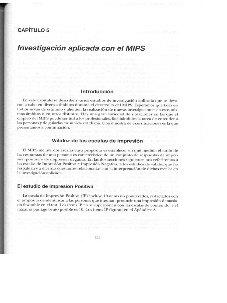 MIPS Capítulo 5 | PDF