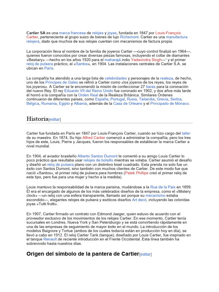 Cartier | PDF