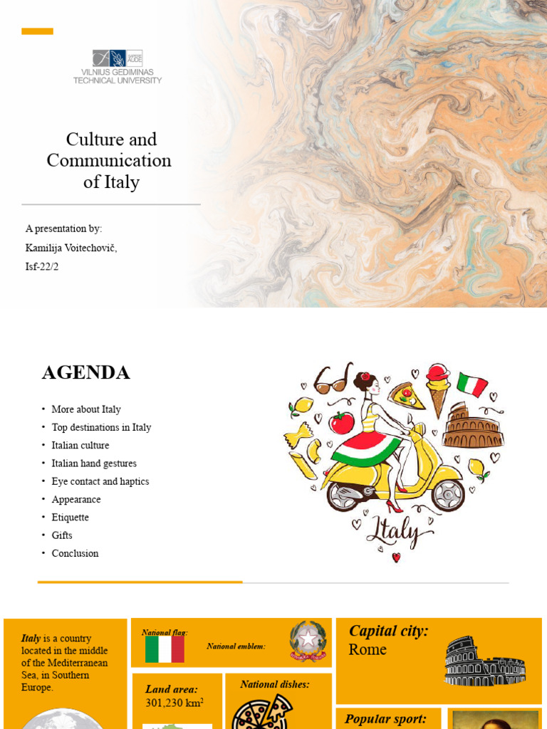 ITALY Culture and Communication | Download Free PDF | Italy | Gesture