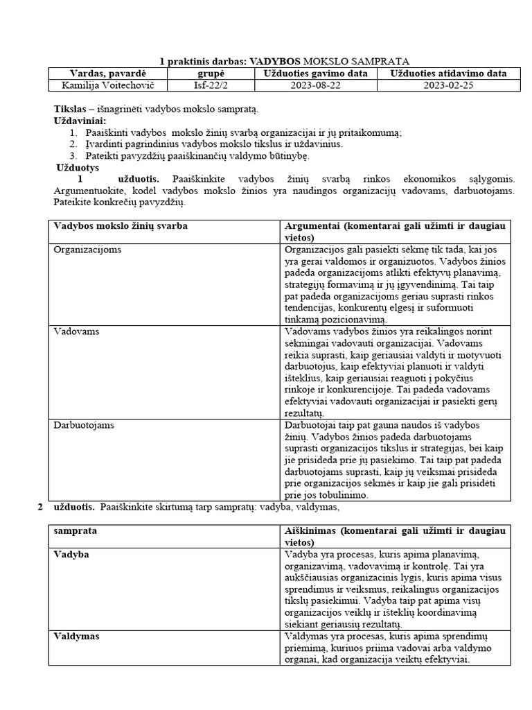 1 Uzduotis 02. 08 | PDF