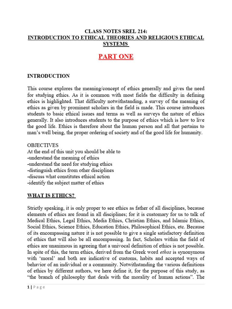 SREL 214notes-2018 | PDF