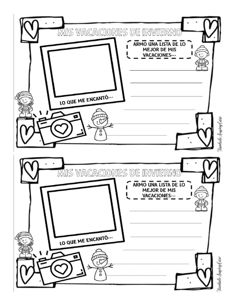 ACTIVIDAD PARA EL PRIMER DIA DE CLASES 3 C2 | PDF