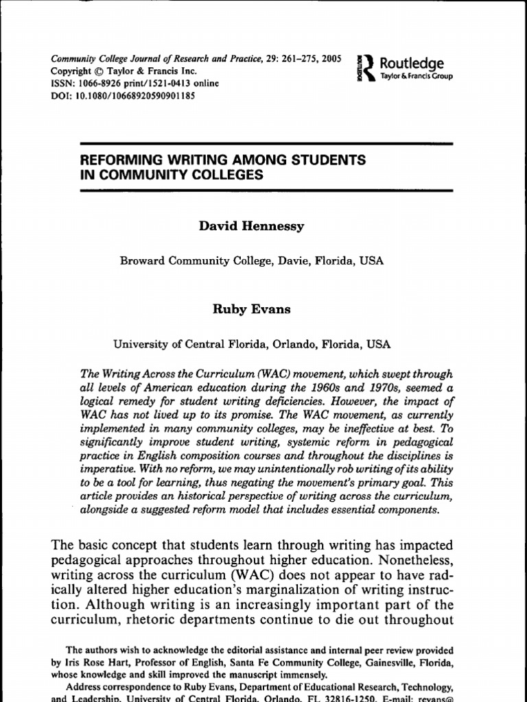 Hennessy | Download Free PDF | Critical Thinking | Curriculum