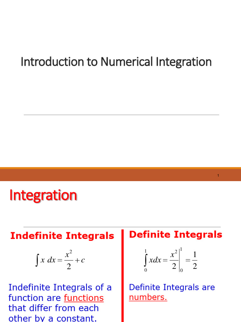 Lec 6 Numerical Integration | PDF | Integral | Applied Mathematics