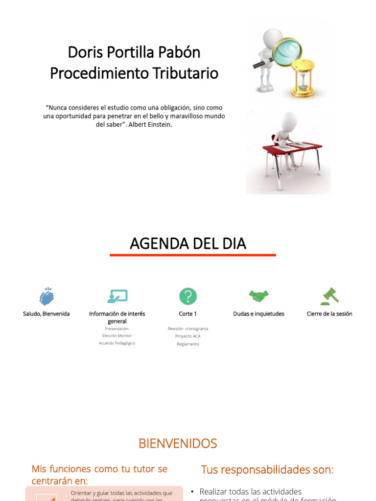 Sesion 1_ Procedimiento Tributario (1) | PDF | Impuestos