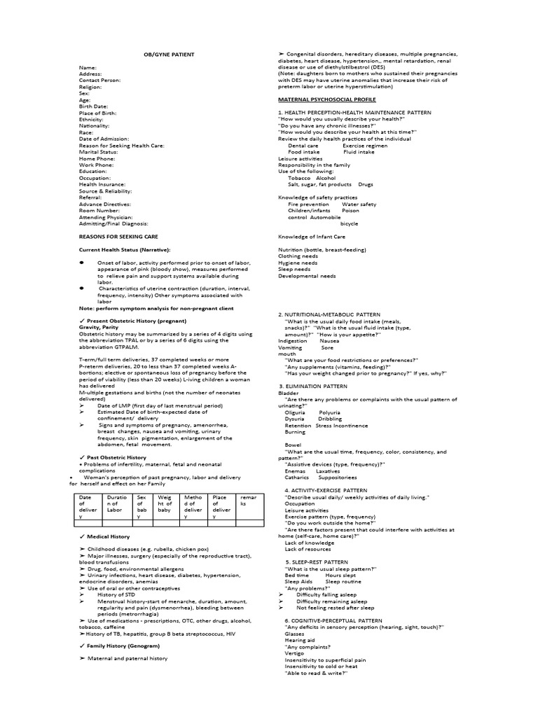 OB Questions | PDF | Pregnancy | Childbirth