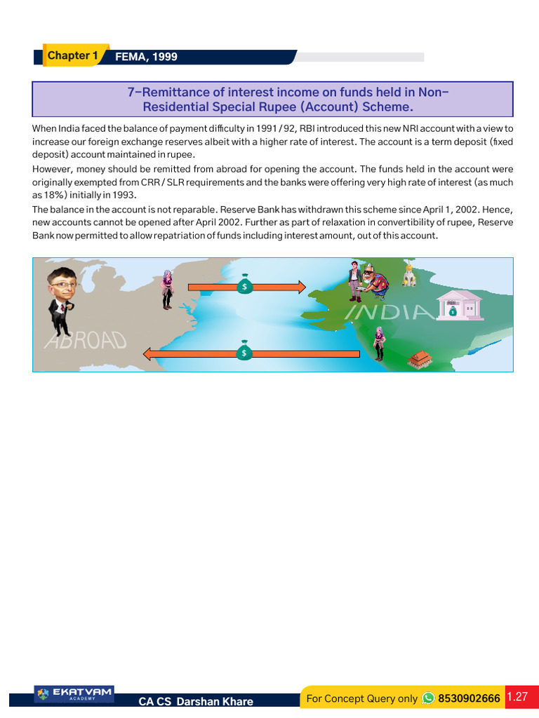 Law PDF Fema | PDF | Reserve Bank Of India | Private Sector