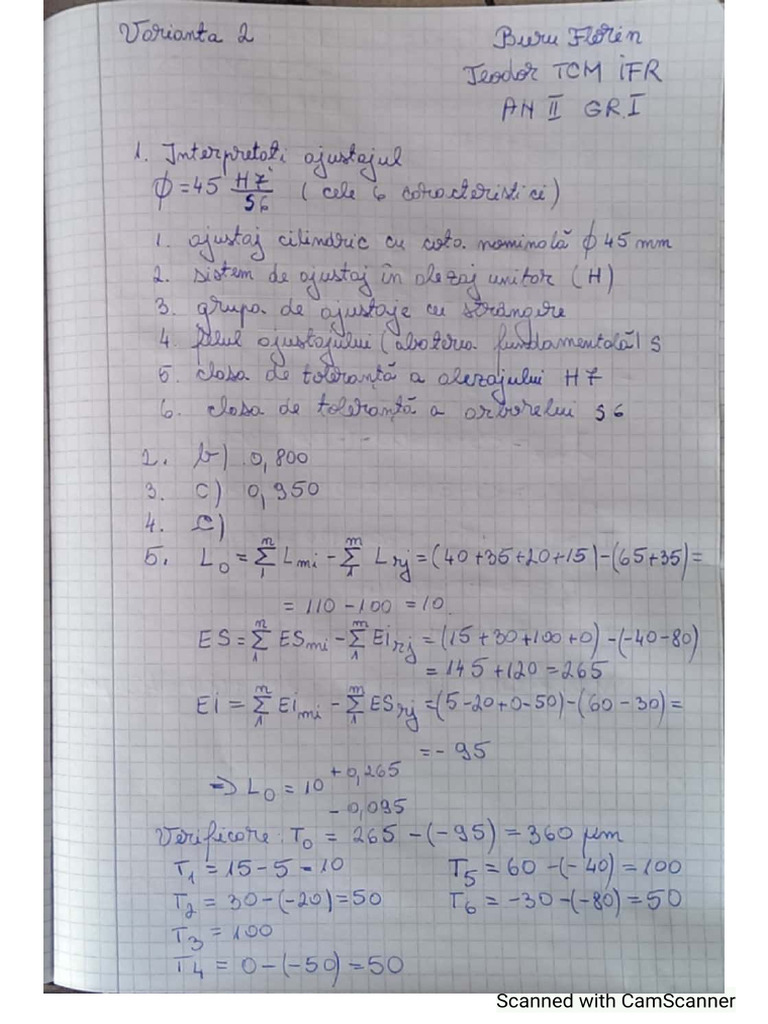 Varianta 2 Buru Florin Teodor TCM IFR AN II | PDF