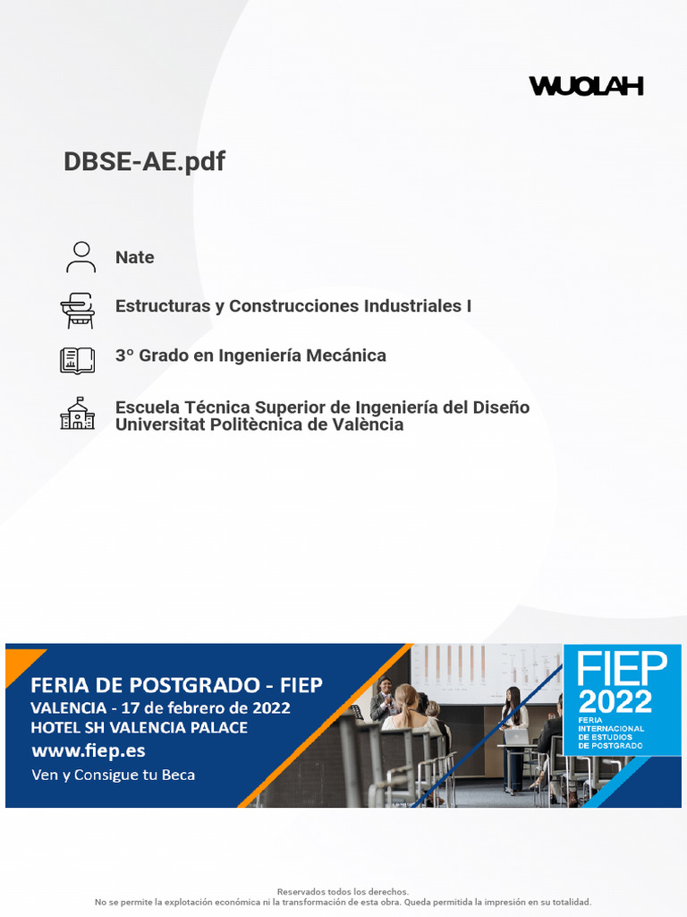 Acciones en la Edificación SE-AE | PDF