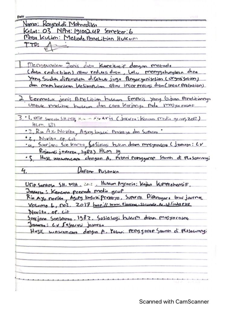 Uas Raynaldi Mahardika 19100248 MPH 03 | PDF