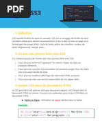 Cours Css Complet | PDF | Html | Langage de balisage