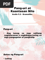 Slide Pang-Uring Panlarawan - Kayarian NG Pang-Uri Inuulit at Tambalan ...