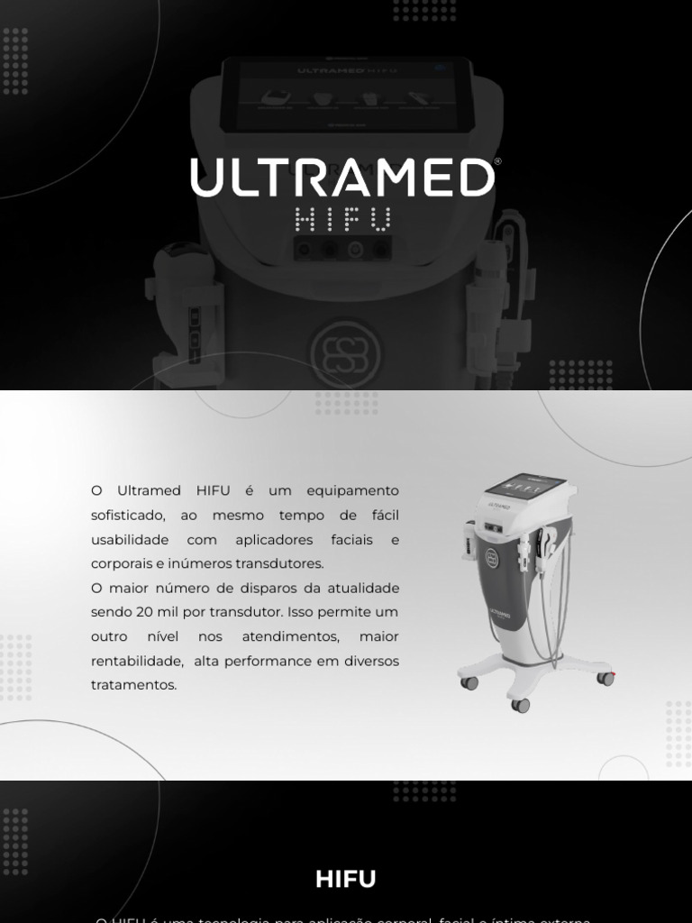 Ultramed HIFU (Aplicador - 9D, Pen, 2D) | PDF