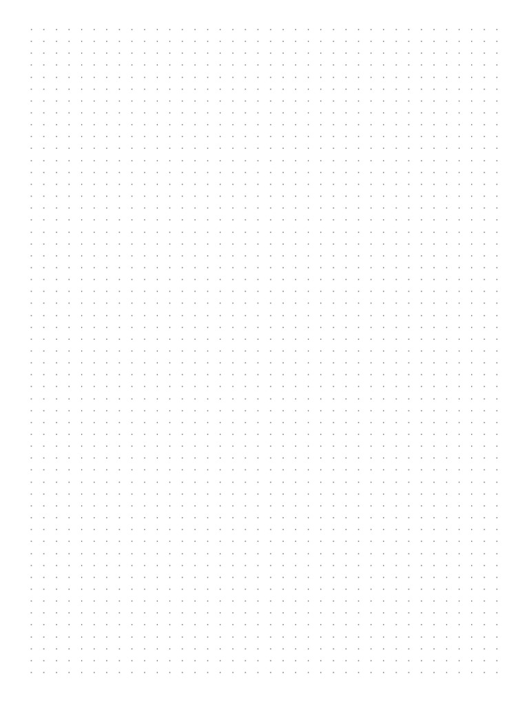 Feuille A4 Pointille 5 MM | PDF