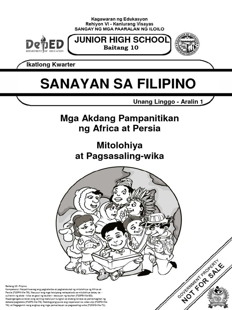 Q3 WK1 Aralin1 Fil10 | PDF