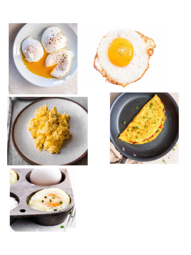 Types of Egg Dish | PDF