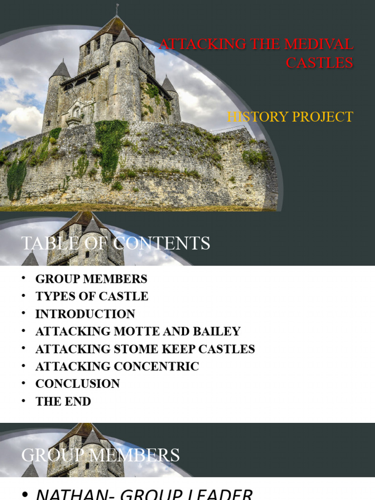 Strategies for Attacking Medieval Castles | PDF | Social Science