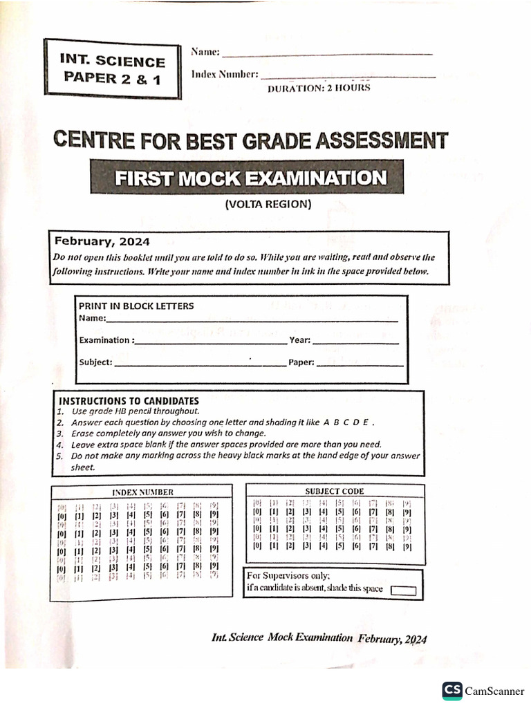 Basic 9 Science Mock | PDF