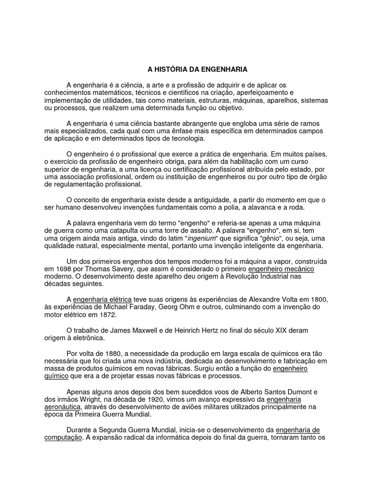 Introdução à Engenharia Civil Pdf Engenharia