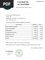 Facture d'hospitalisation de 3 500 $ | PDF