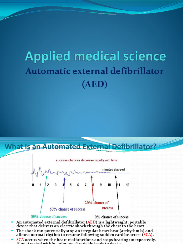 automatic external defibrillator | PDF | Rechargeable Battery | Capacitor