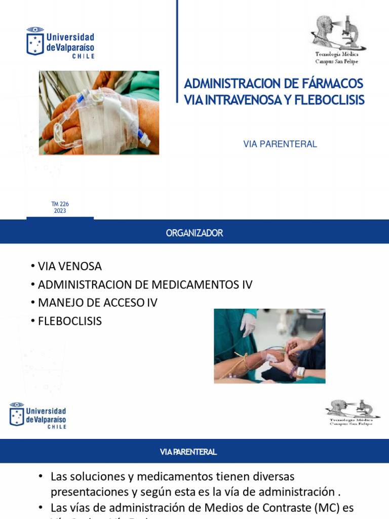 Administración de Medicamentos IV y CVP | PDF | Terapia intravenosa ...