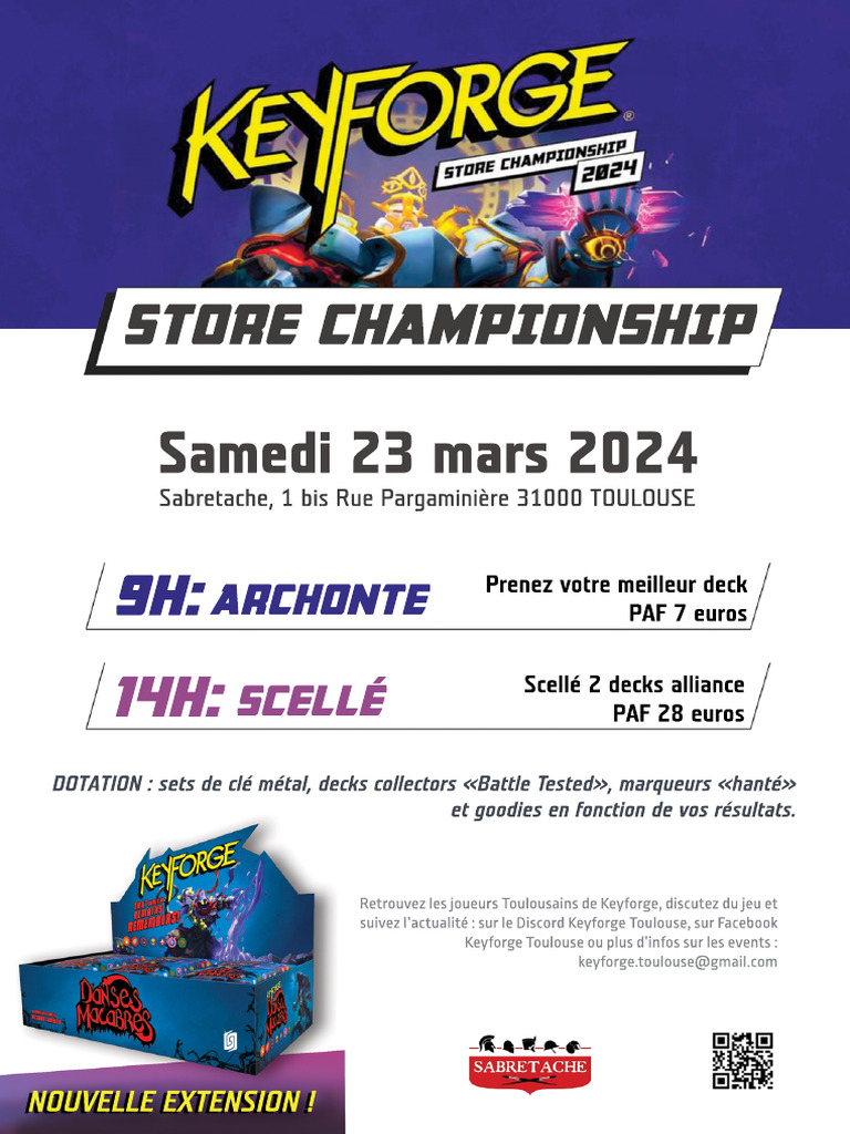 Affiche Store Championship 23 Mars 2024 | PDF