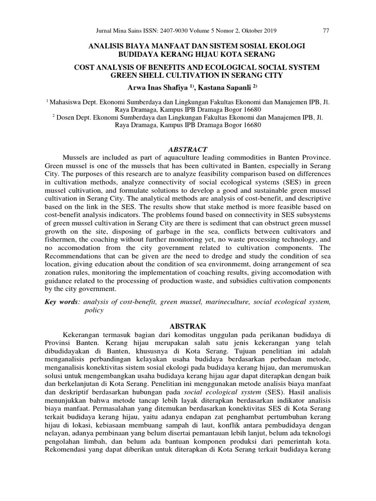 Unidajump2019, 77 - 83 Arwa Inas Shafiya, Kastana Sapanli | PDF | Net Present Value | Financial ...