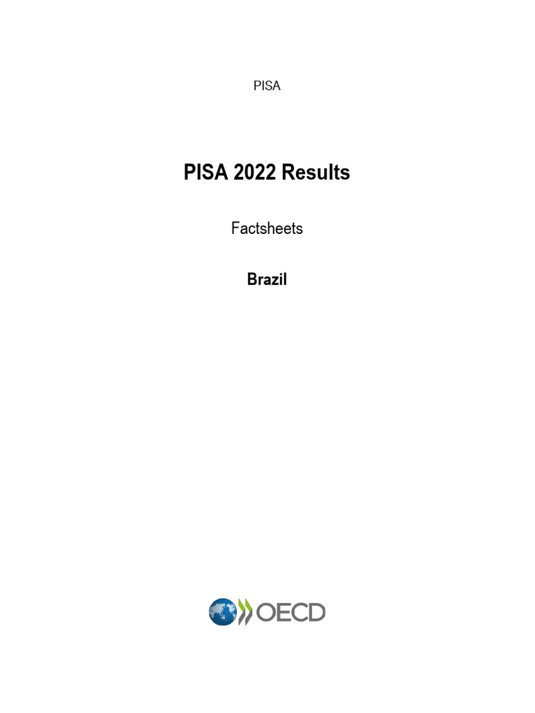Pisa Report Brazil | PDF | Programme For International Student Assessment
