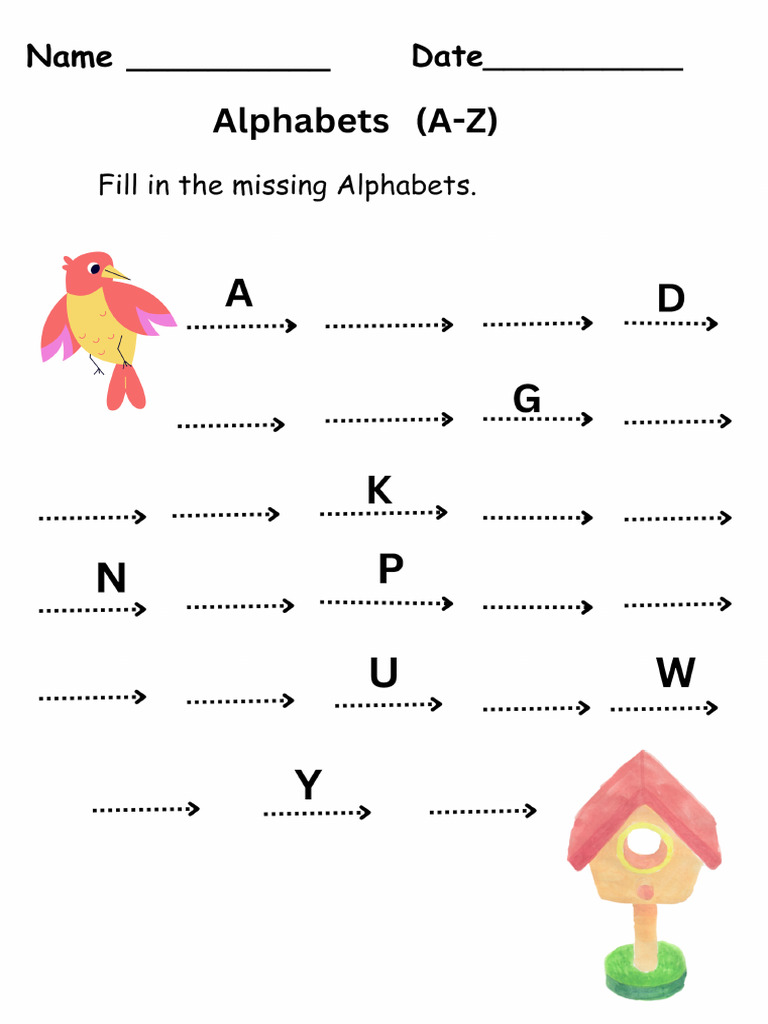 Missing Alphabets Zflu0r | PDF