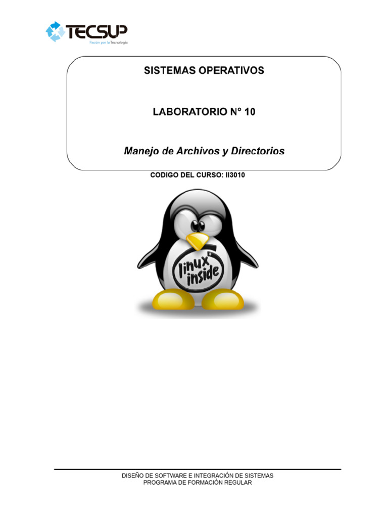 Laboratorio de Manejo de Archivos en Linux | PDF | Archivo de computadora | Sistema de archivos