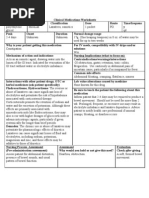 Zosyn Drug Card | PDF | Penicillin | Infection