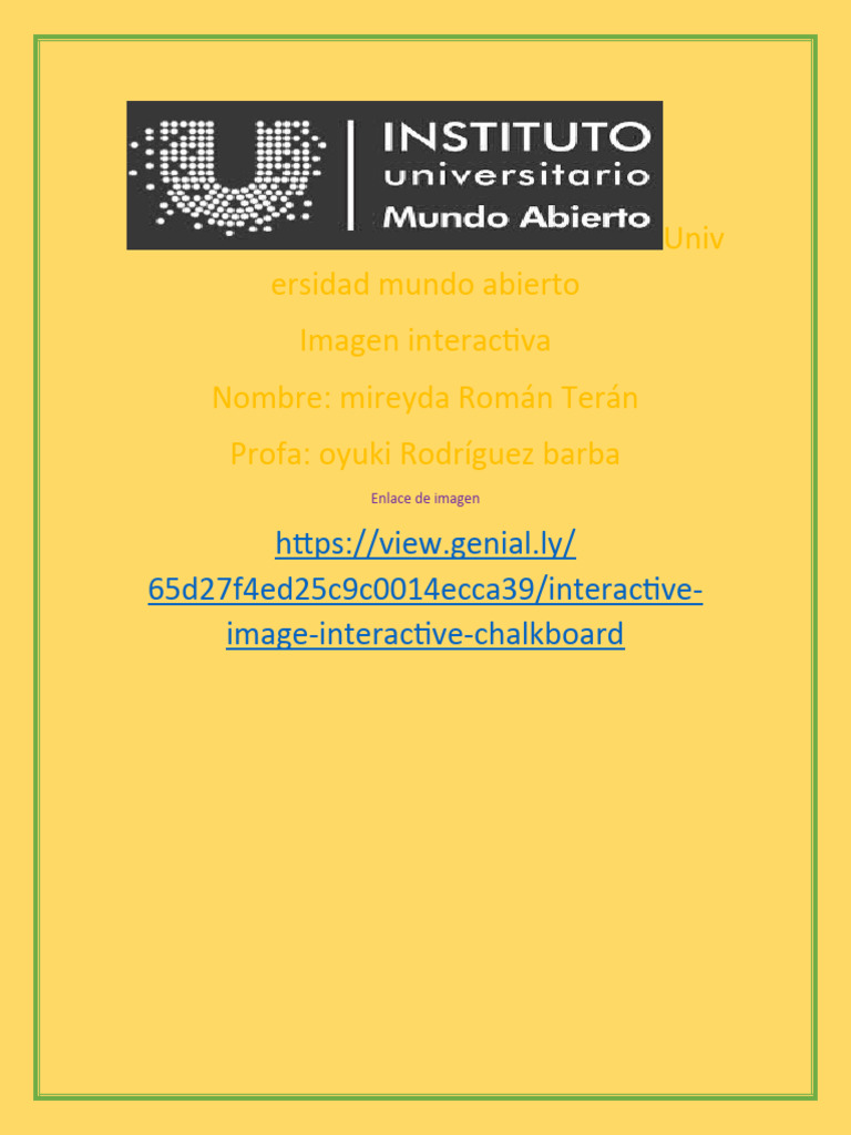 Imagen Interactiva Mireyda Roman Teran | PDF